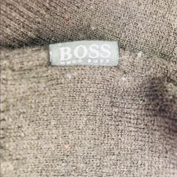 Hugo Boss | Sweaters | Boss Sweater Mens Sz 2xl Zip Front Brown Red ...